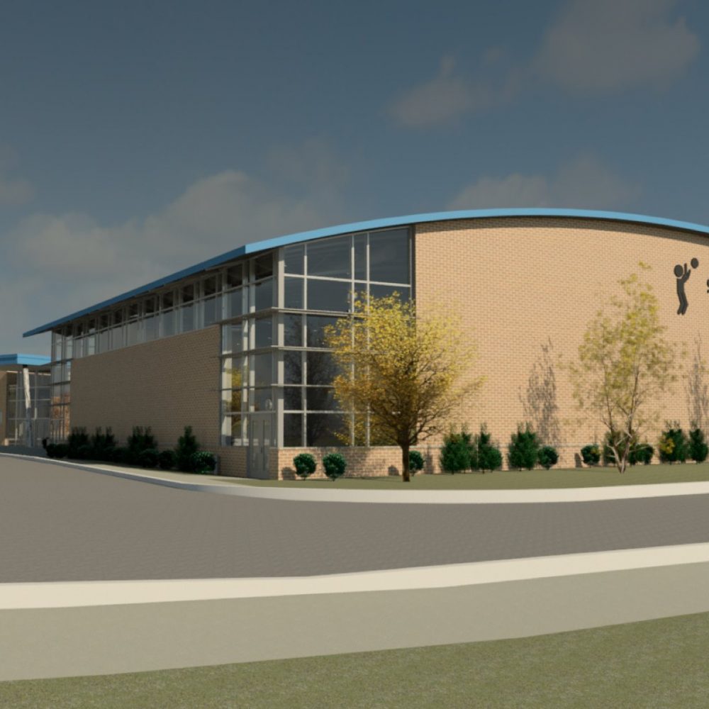 High School Gymnasium Design Exterior